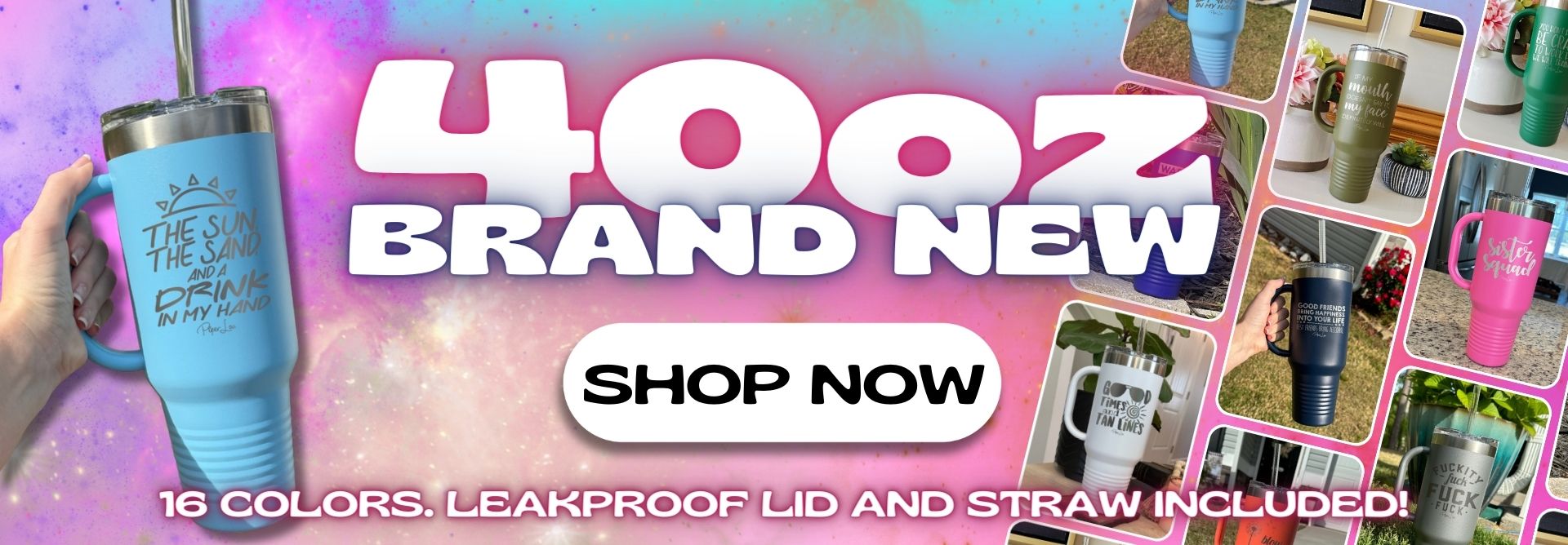 Piper Lou Collection · Apparel, Tumblers, Hats, Stemless Wine Cups