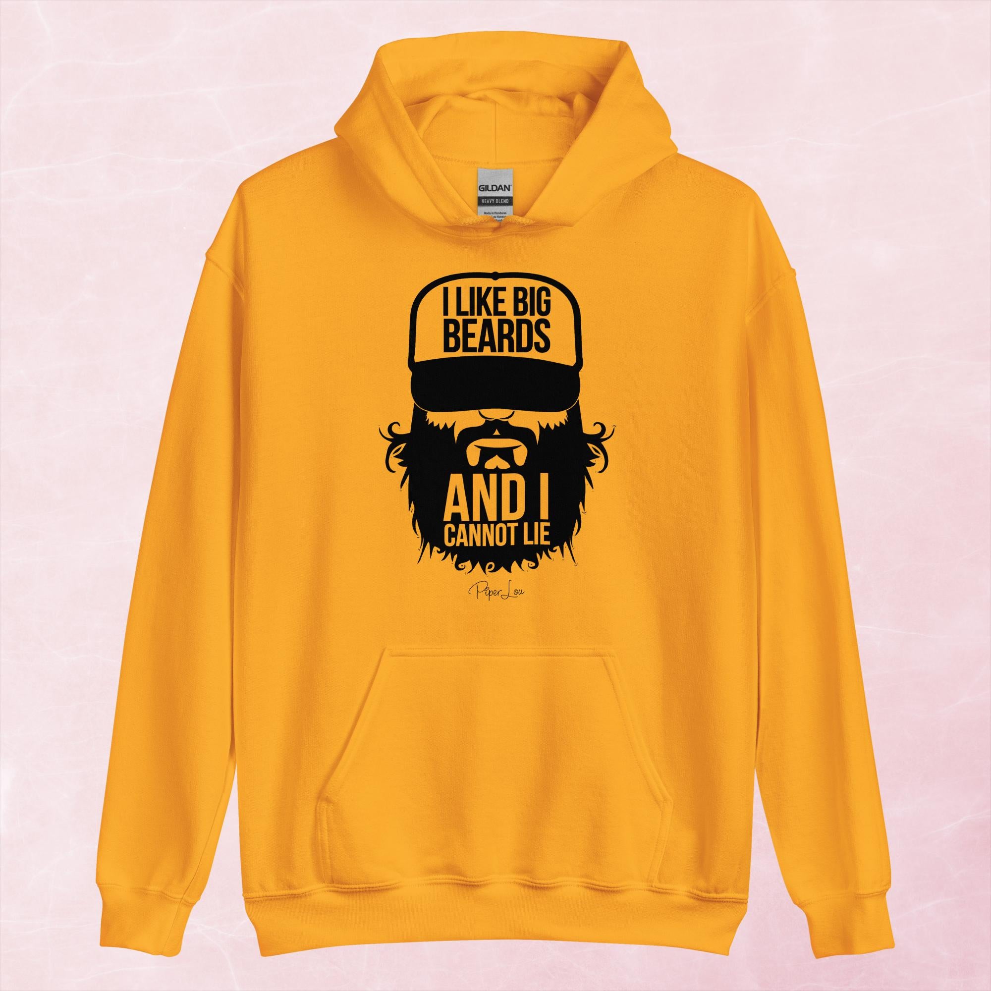 I Like Big Beards Graphic Hoodie – Piper Lou Collection