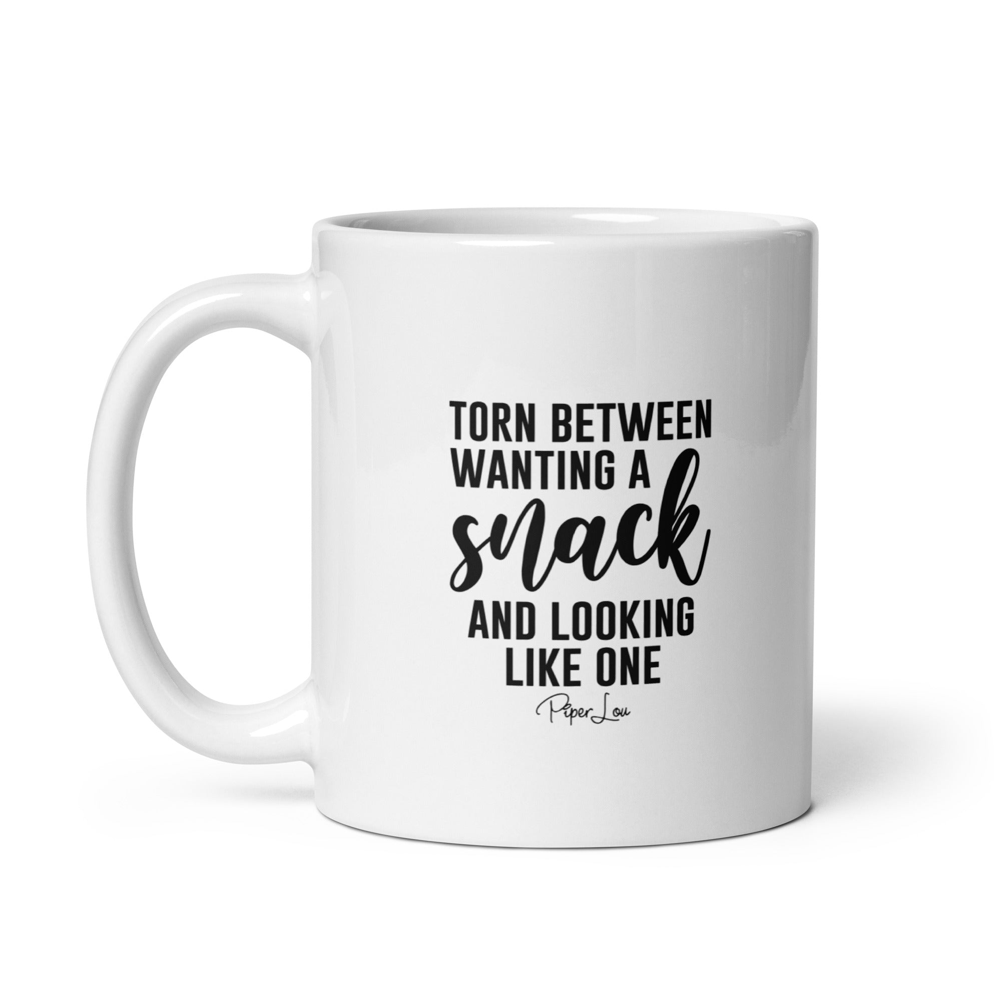 Torn Between Wanting A Snack Ceramic Coffee Mug – Piper Lou Collection
